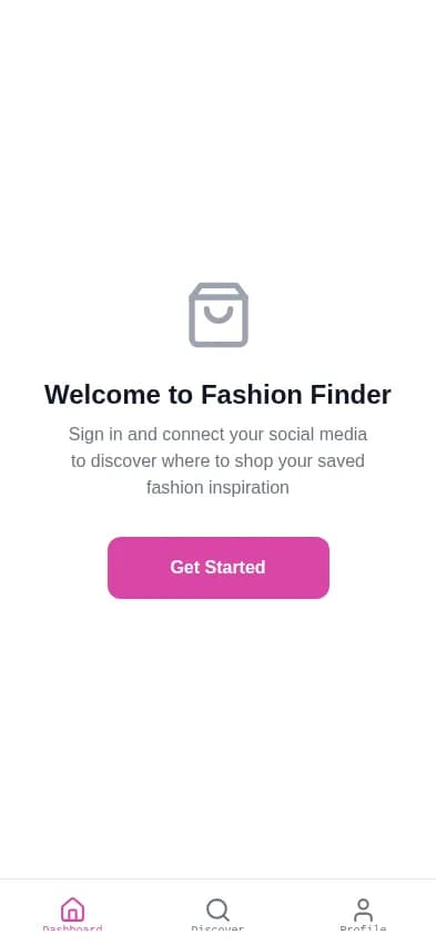 Social-Driven Fashion Finder: Personal Shopping Mobile App