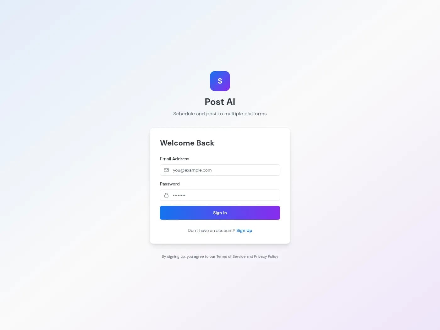 Social Media Content Scheduler & Poster