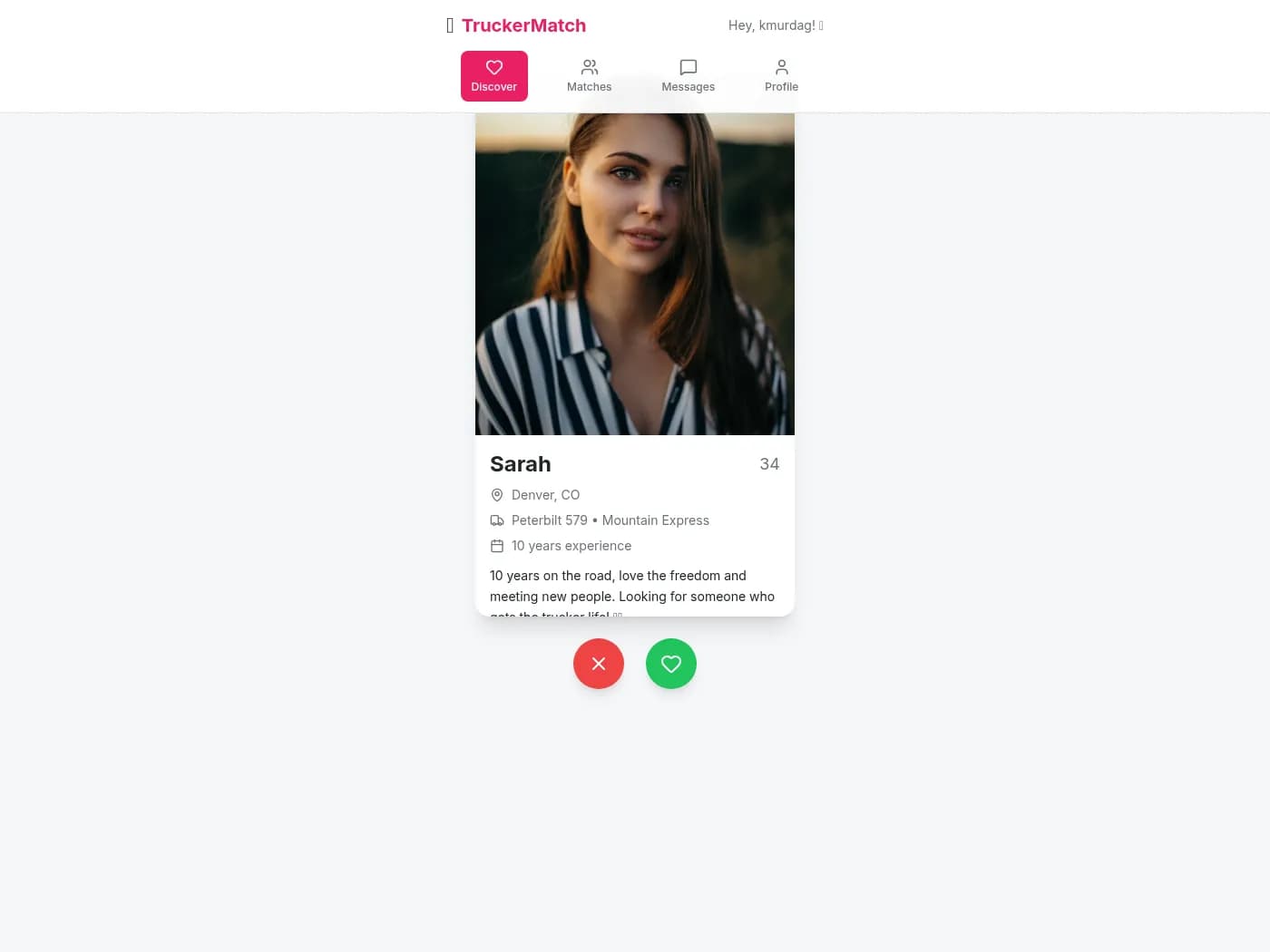 Convoy Connect: Social Media for Truck Drivers
