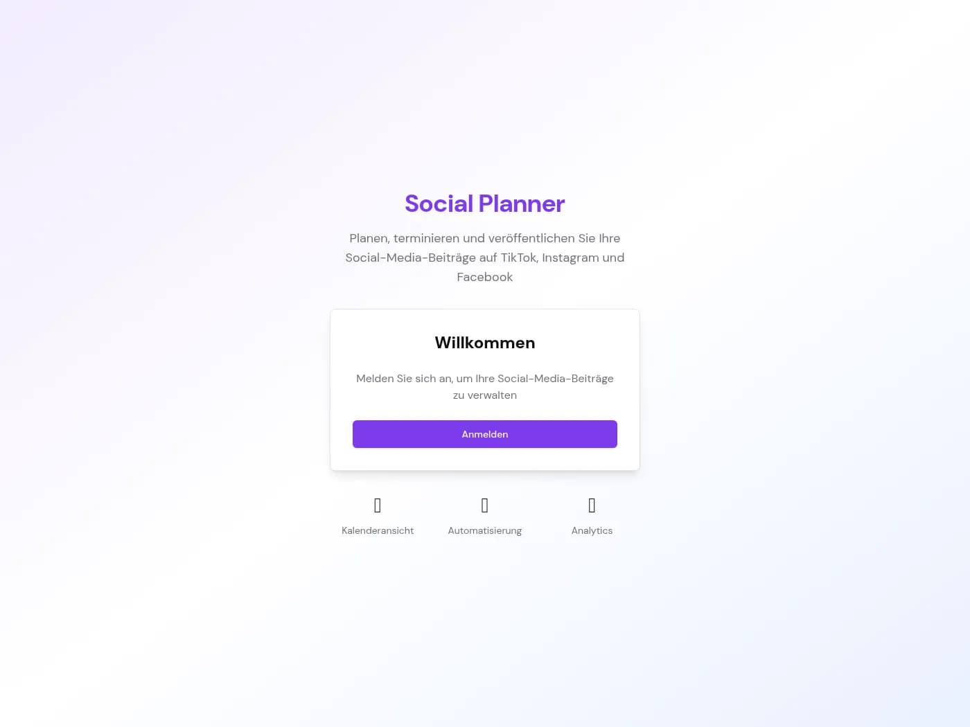 Social Media Scheduler & Publisher