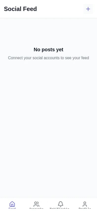 Social Network Centralizer App for Android