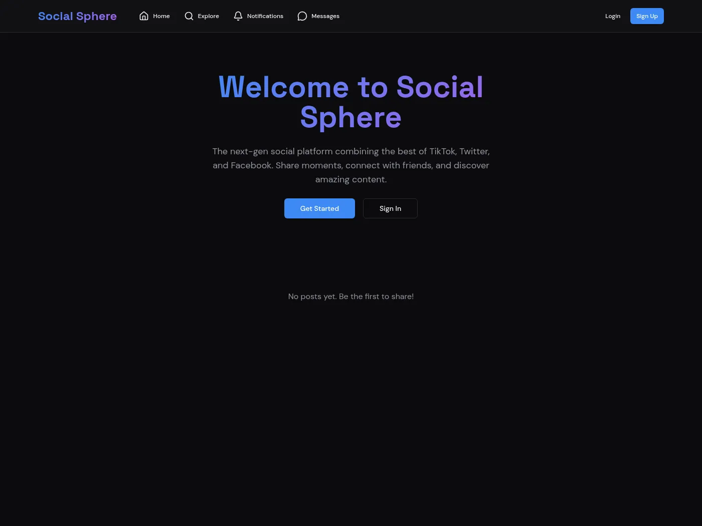 Social Sphere: Unified Next-Gen Social Platform