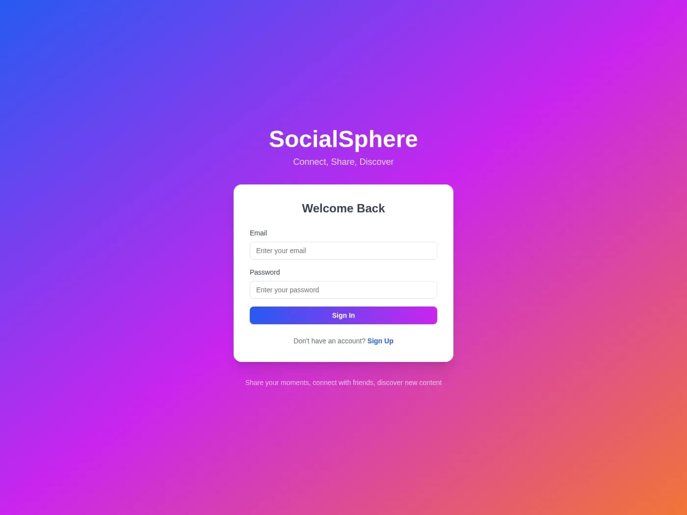 SocialSphere