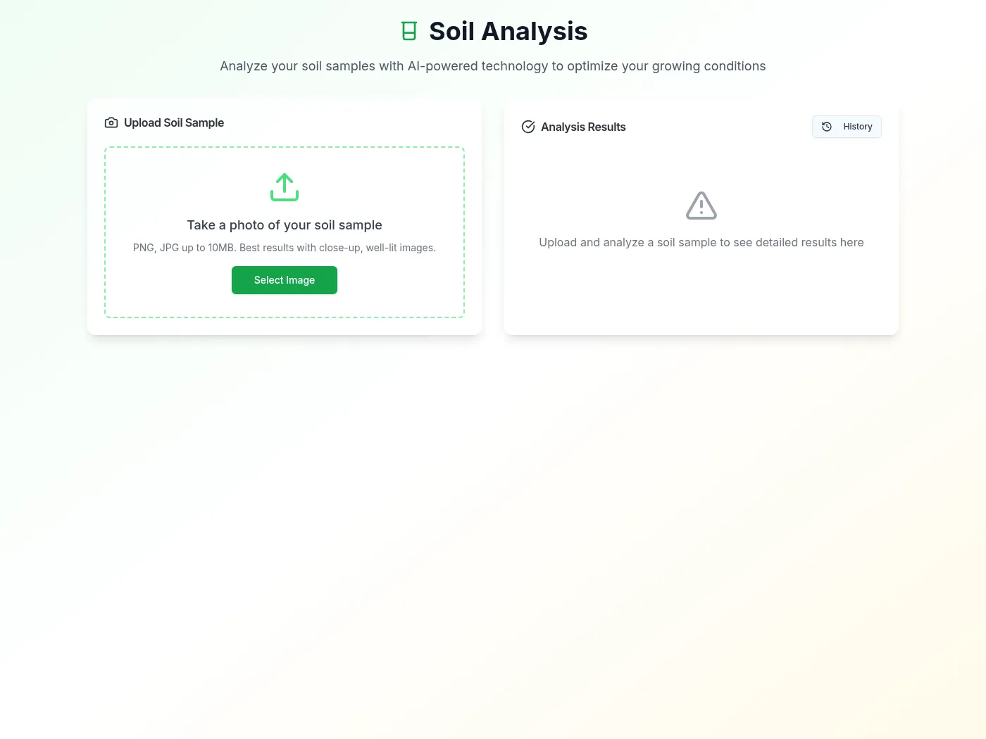 Soil Analysis and Nutrients Detector
