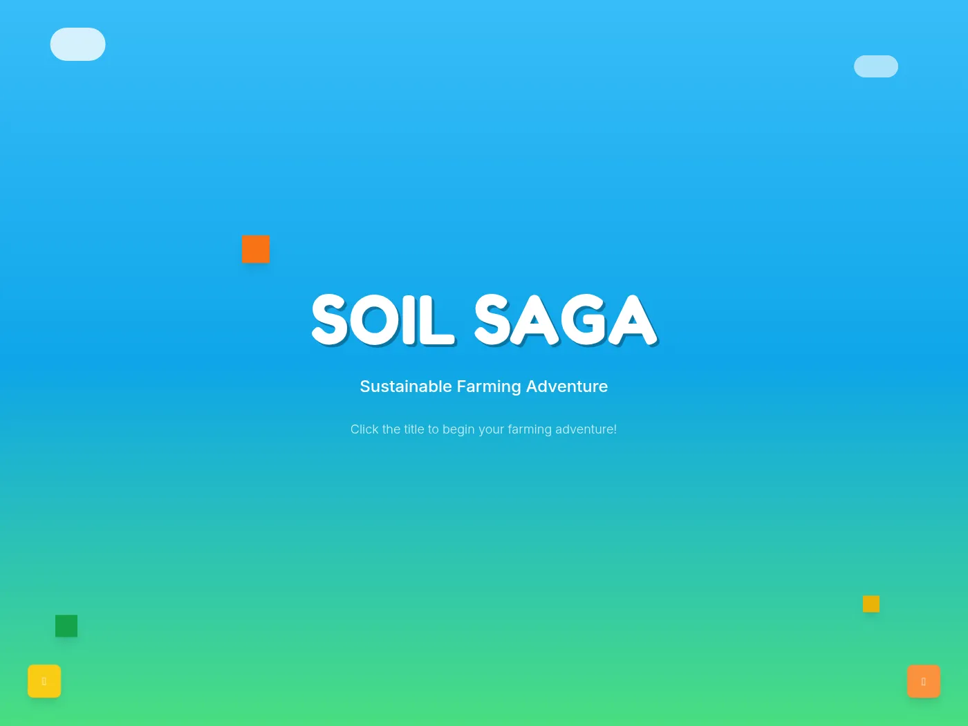 SOIL SAGA: Sustainable Farming Adventure – Gamified 3D Farming Education App