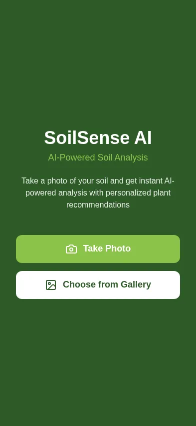 SoilSense AI: AI-Powered Mobile Soil Analysis and Plant Recommendation Assistant
