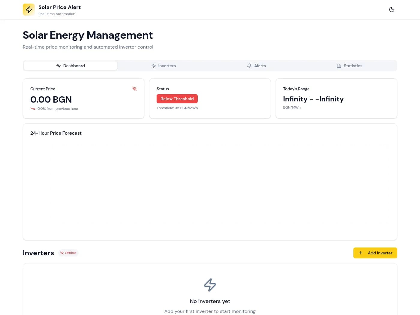 Real-Time Solar Inverter Price Automation Platform