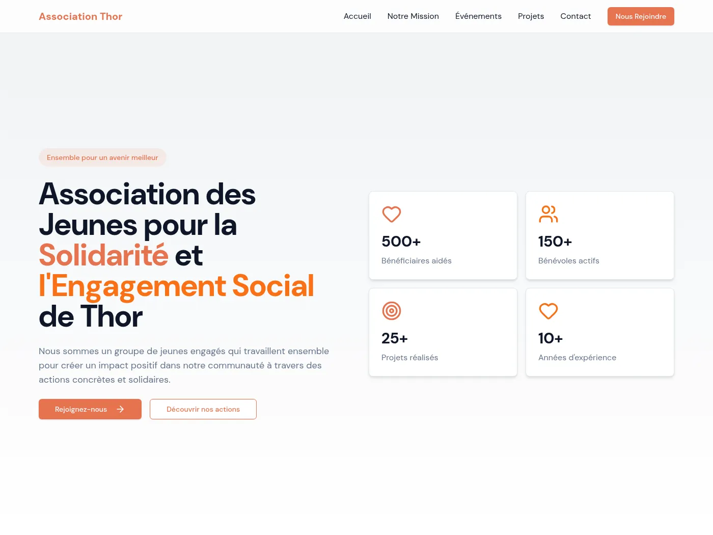 Solidarité Thor Web