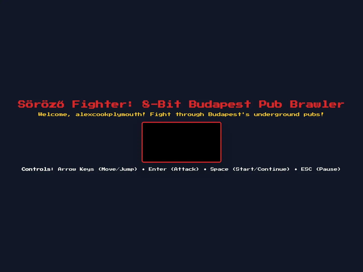 Söröző Fighter: 8-Bit Budapest Pub Brawler