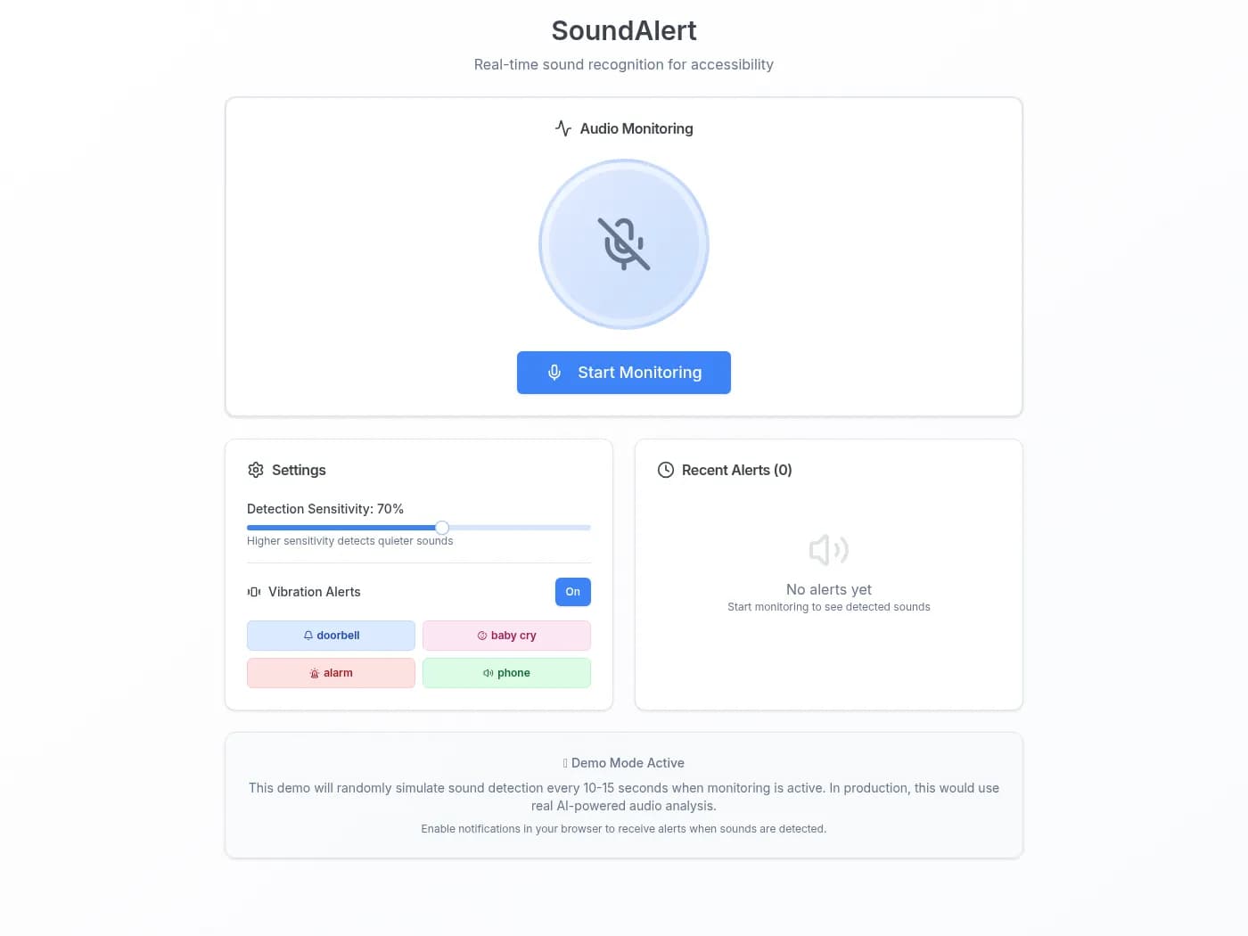 SoundAlert: Real-Time Sound Recognition for Accessibility