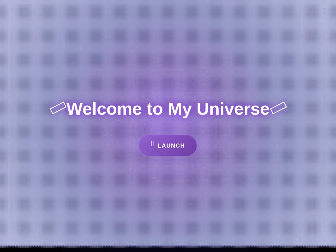 Magical Space-Themed Cinematic Portfolio (HTML & CSS Only)