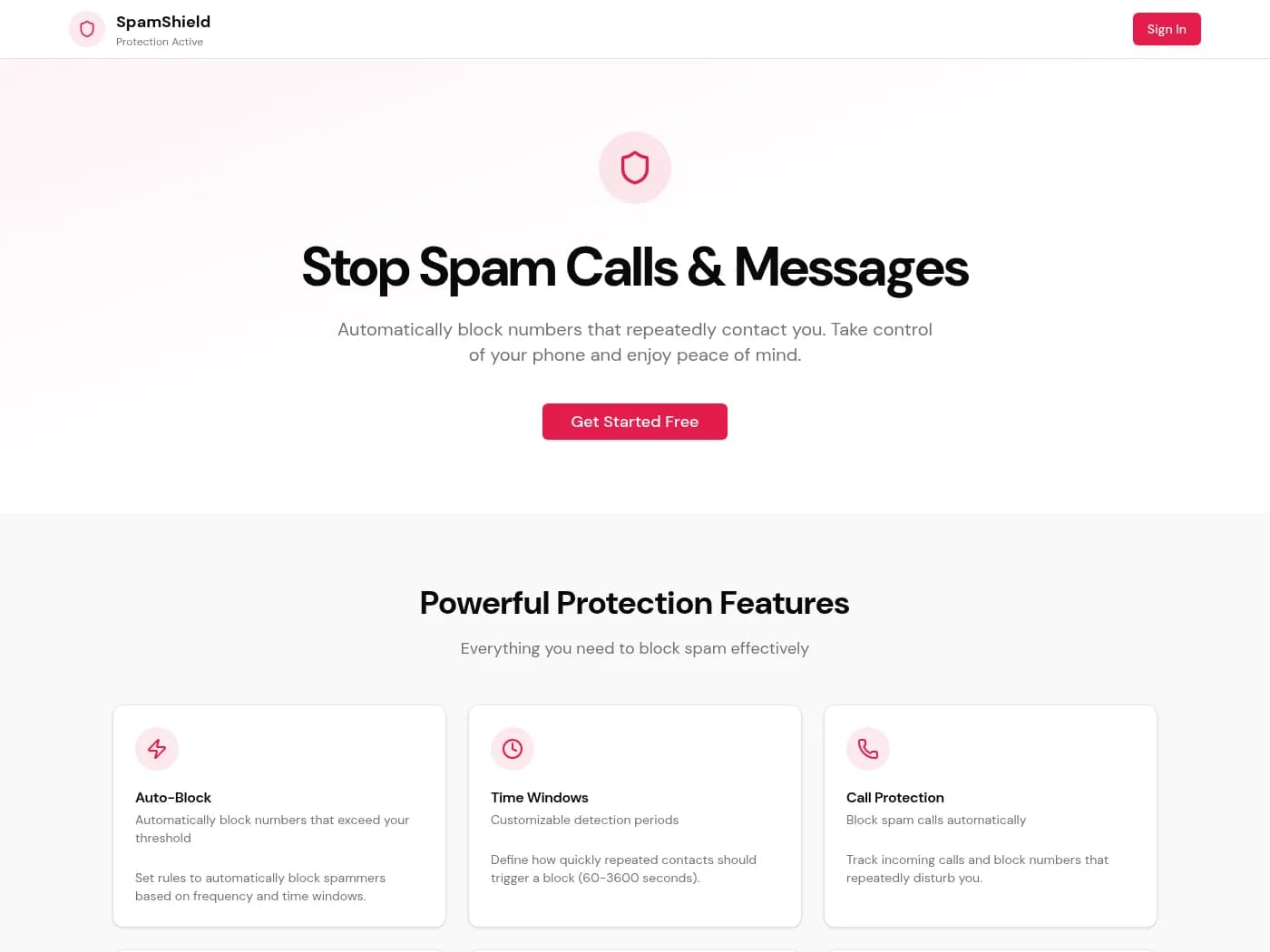Spam Call & Message Blocker