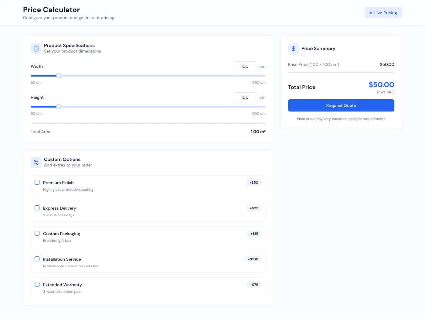 Spec-based Product Price Estimator