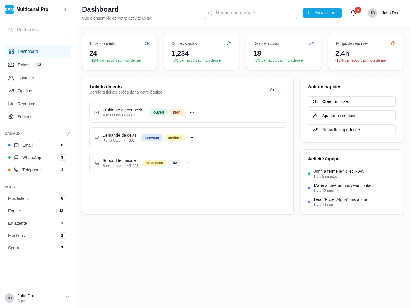 Spec-Driven CRM Platform