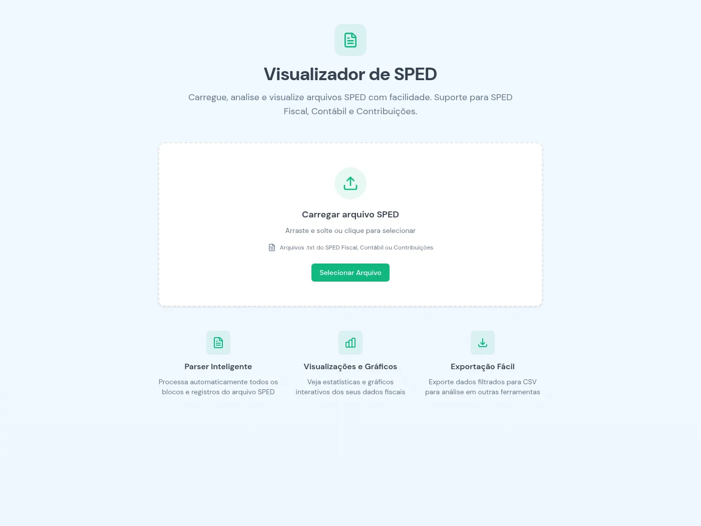 SPED Visualizer Web App