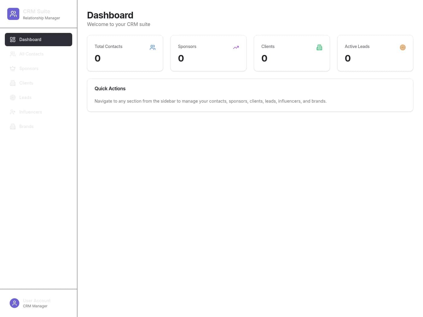 Sponsor & Relationship CRM Suite