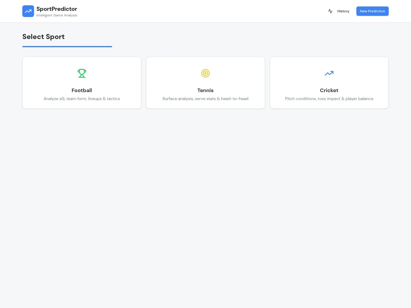 SportPredictor: Intelligent Multi-Sport Game Outcome Prediction App