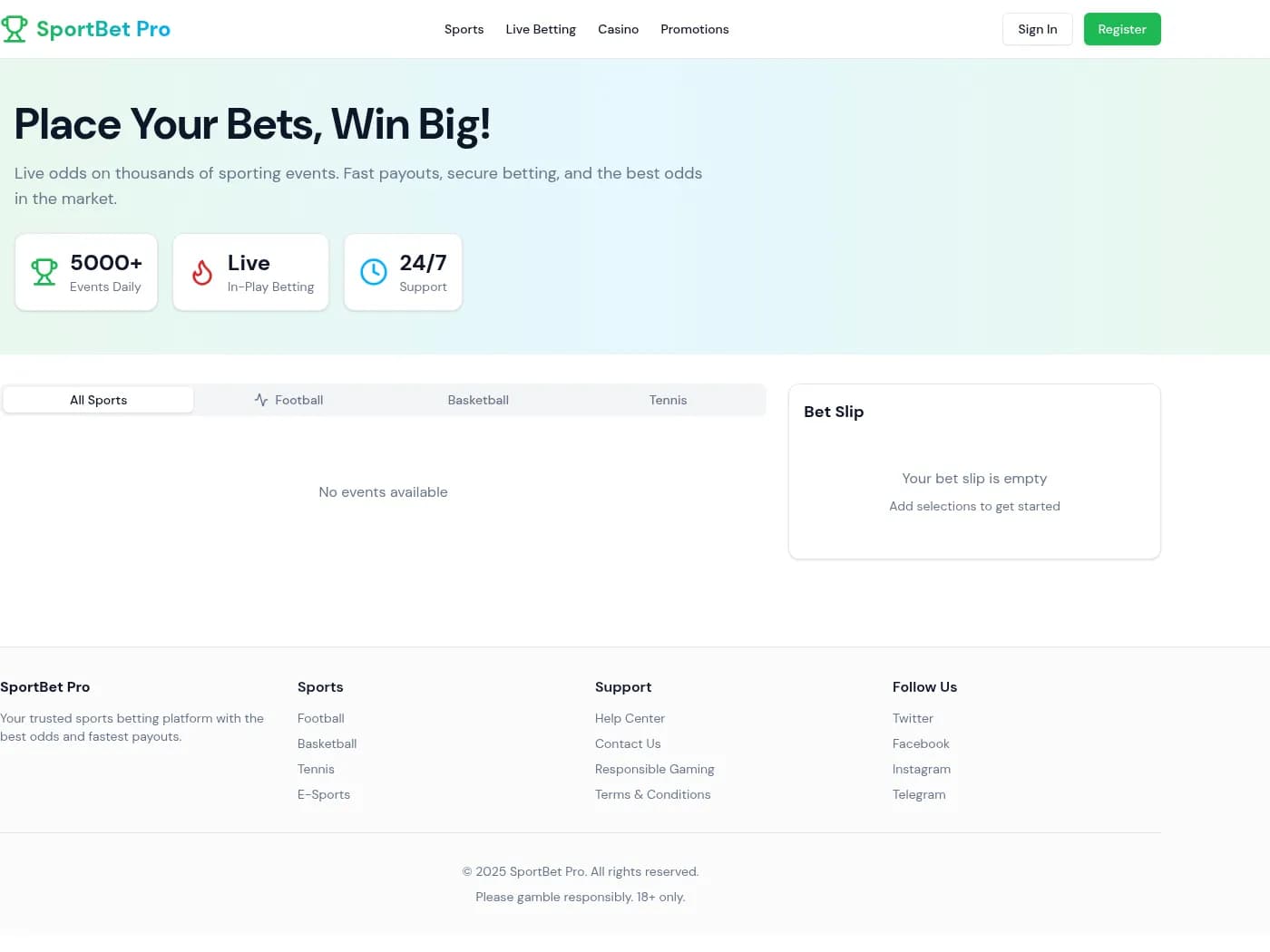 SportBet Pro