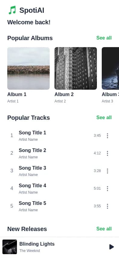 Spotiai Android App