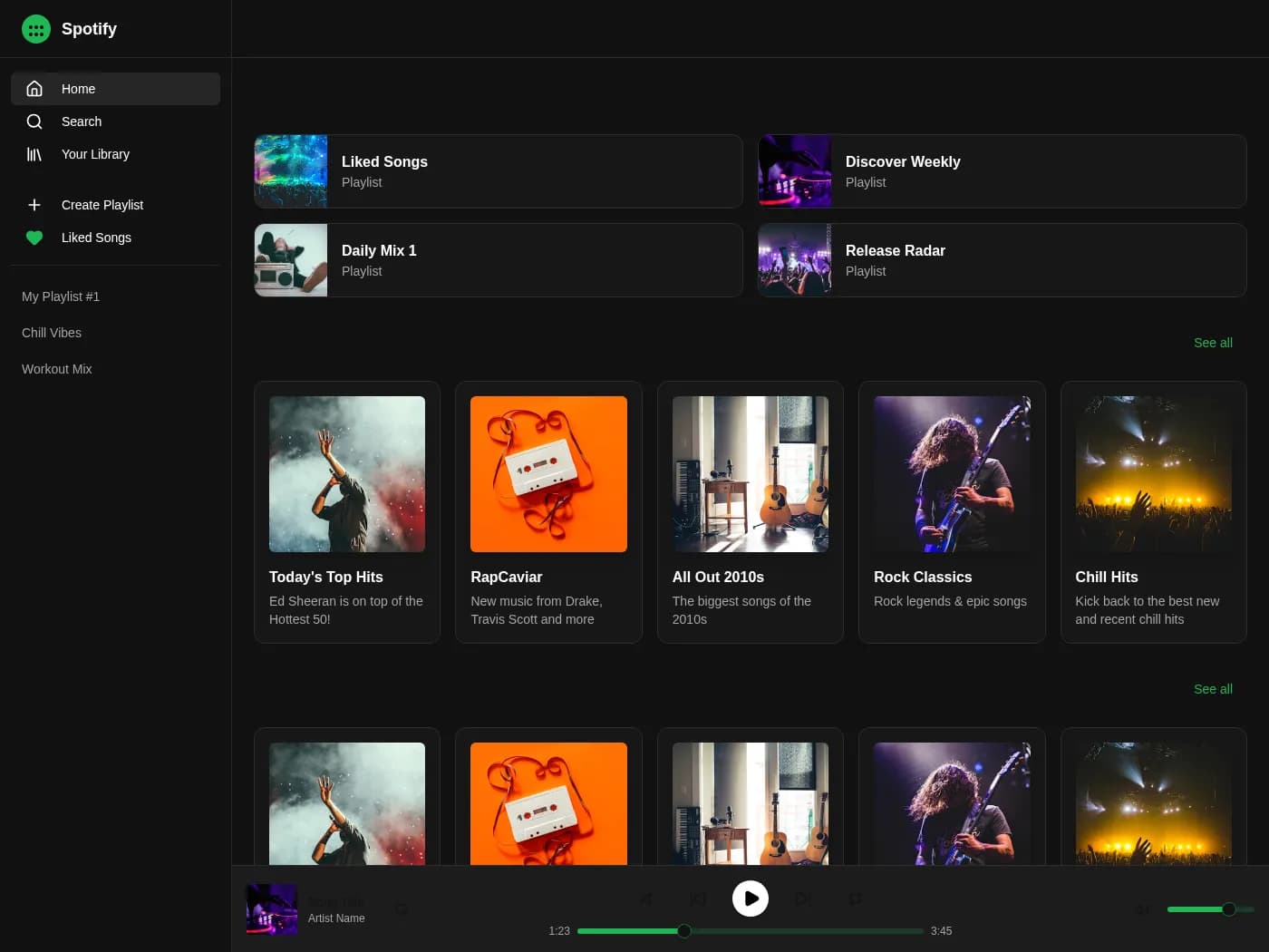 Spotify Clone