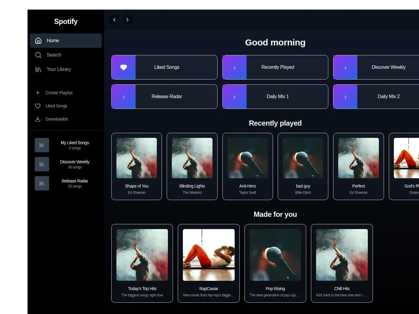 Spotify Clone - Full Feature Music Streaming Platform