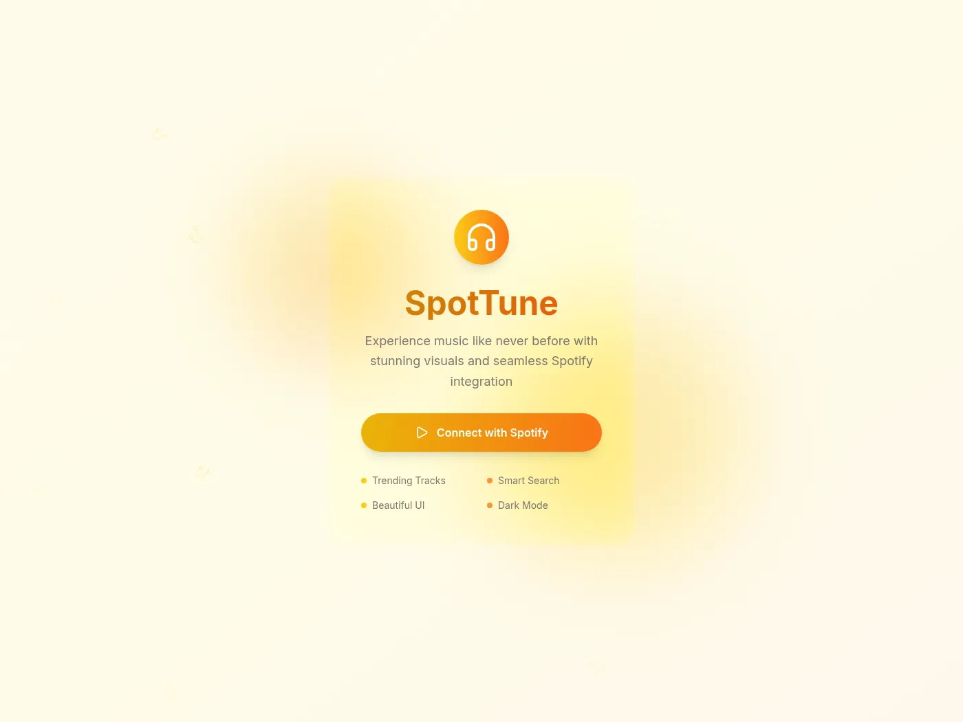 SpotTune – A Modern Animated Music Player Powered by Spotify