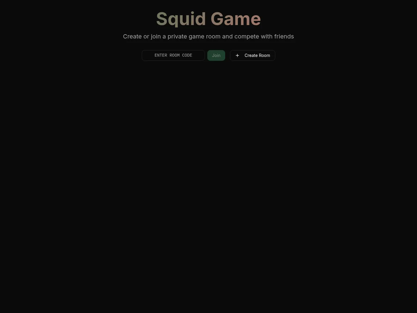 Squid Game: Private Multiplayer Experience