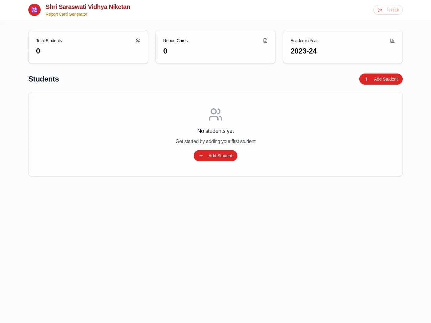 SSVN Report Card Generator