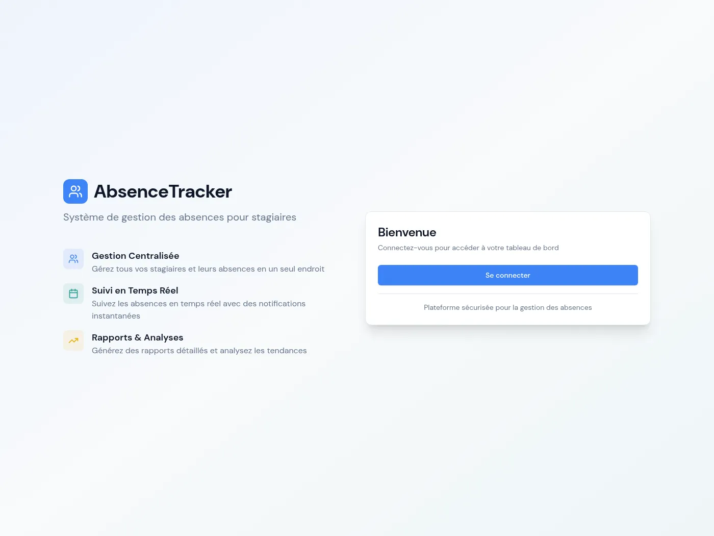 Stagiaire Absence Manager