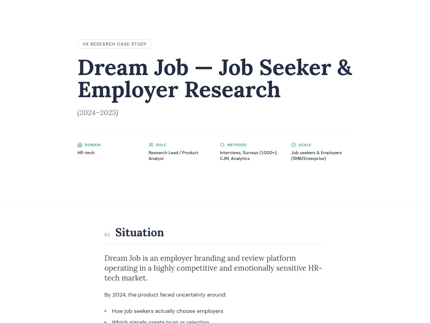 STAR Case Study Page