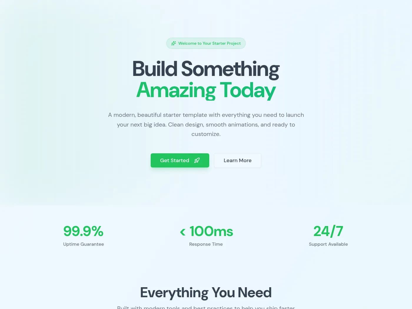 Starter Web Project