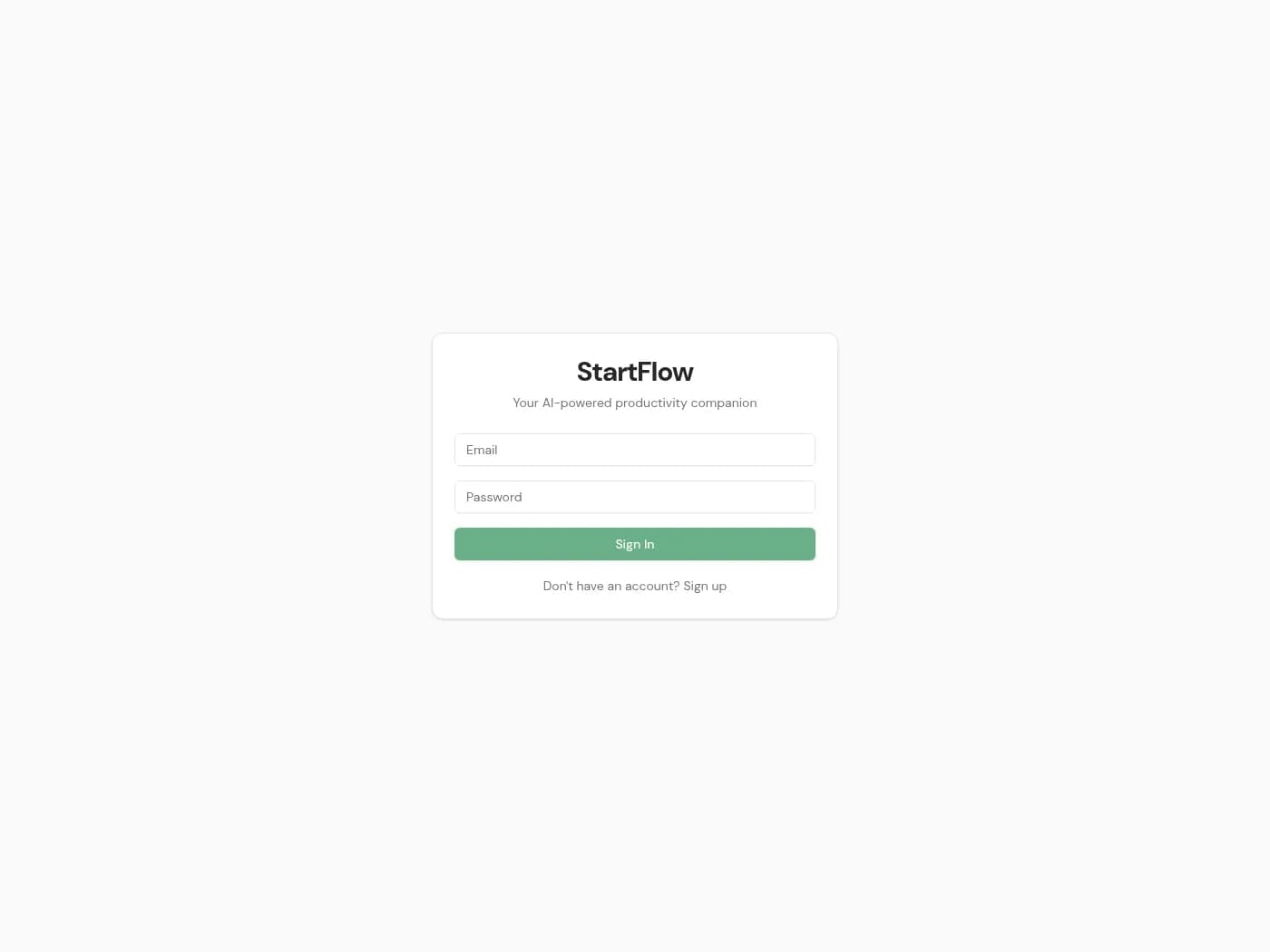 StartFlow: Smart AI-Powered To-Do List for Procrastination-Free Productivity