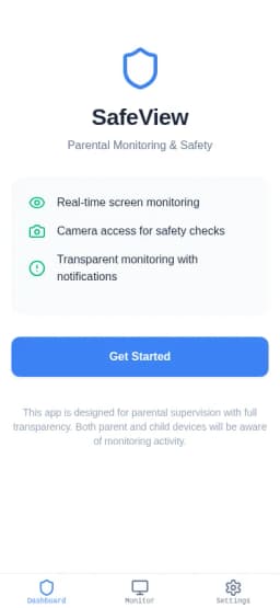Stealth Phone Screen & Camera Viewer via Email Authentication