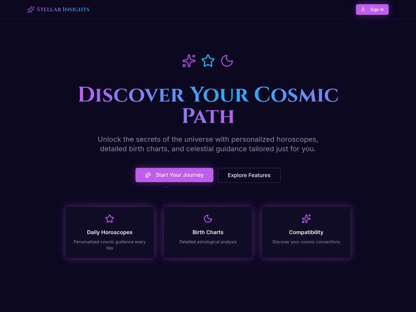 The Vibe Harmony Astrology App