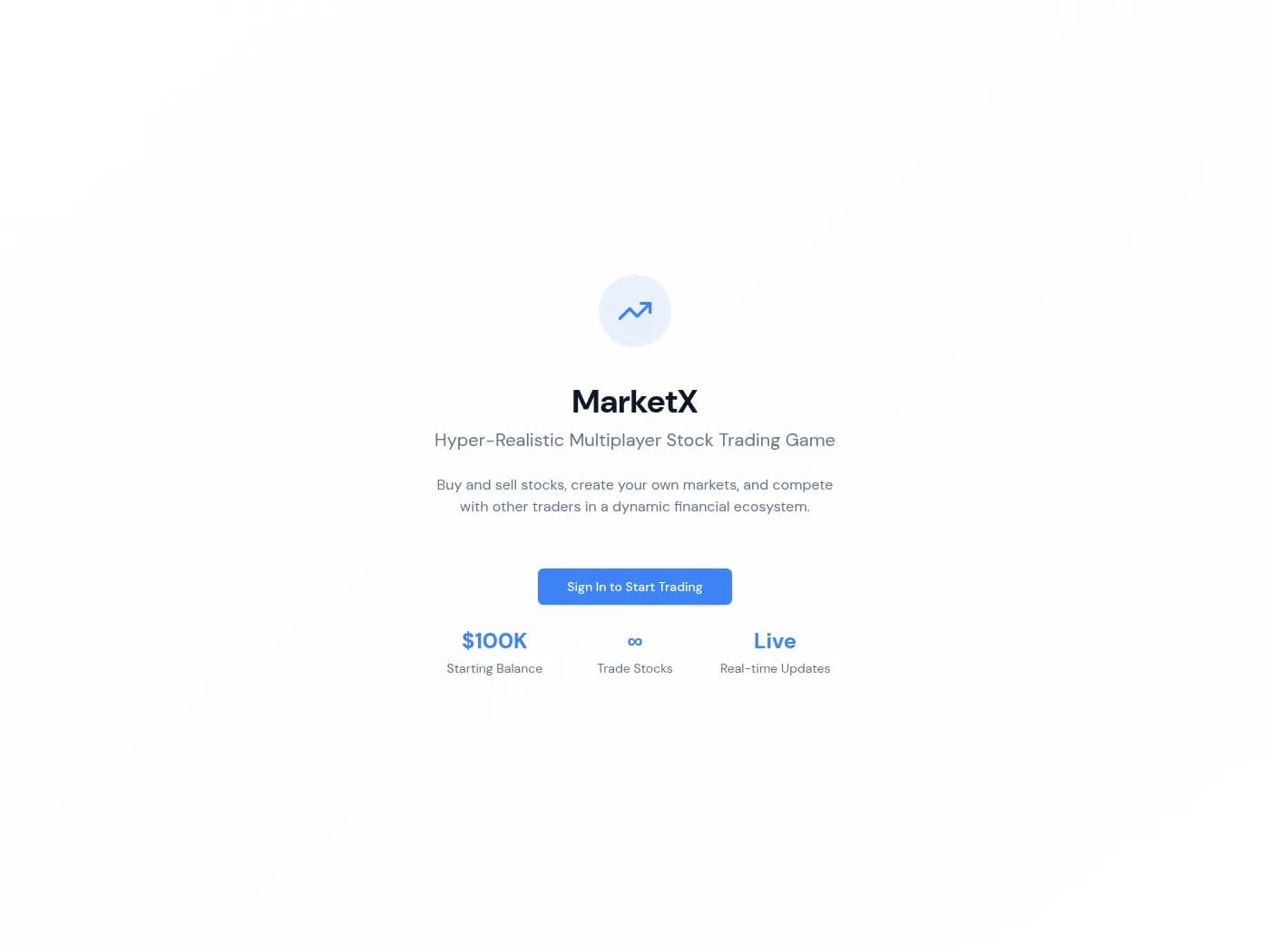 Realistic Stock Market Game