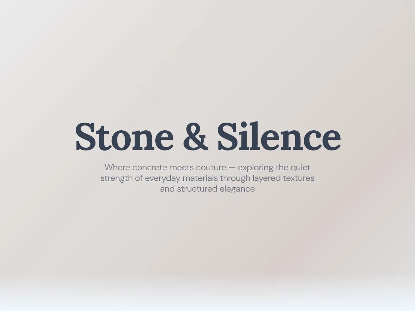 Stone-Inspired Web Art Gallery