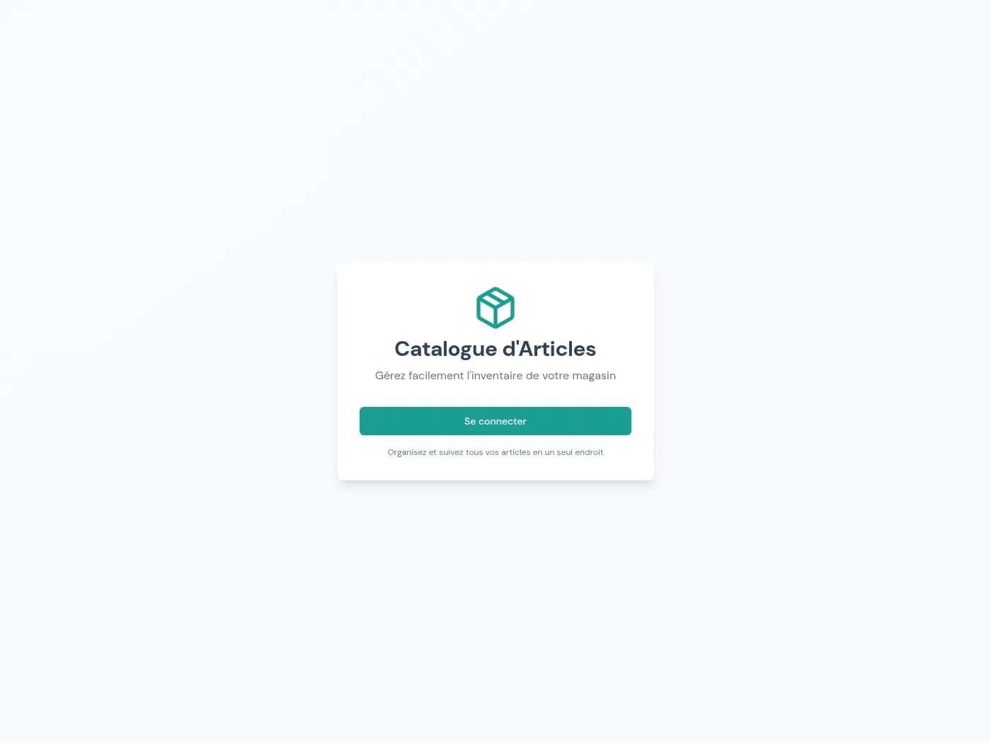 Store Articles Catalog