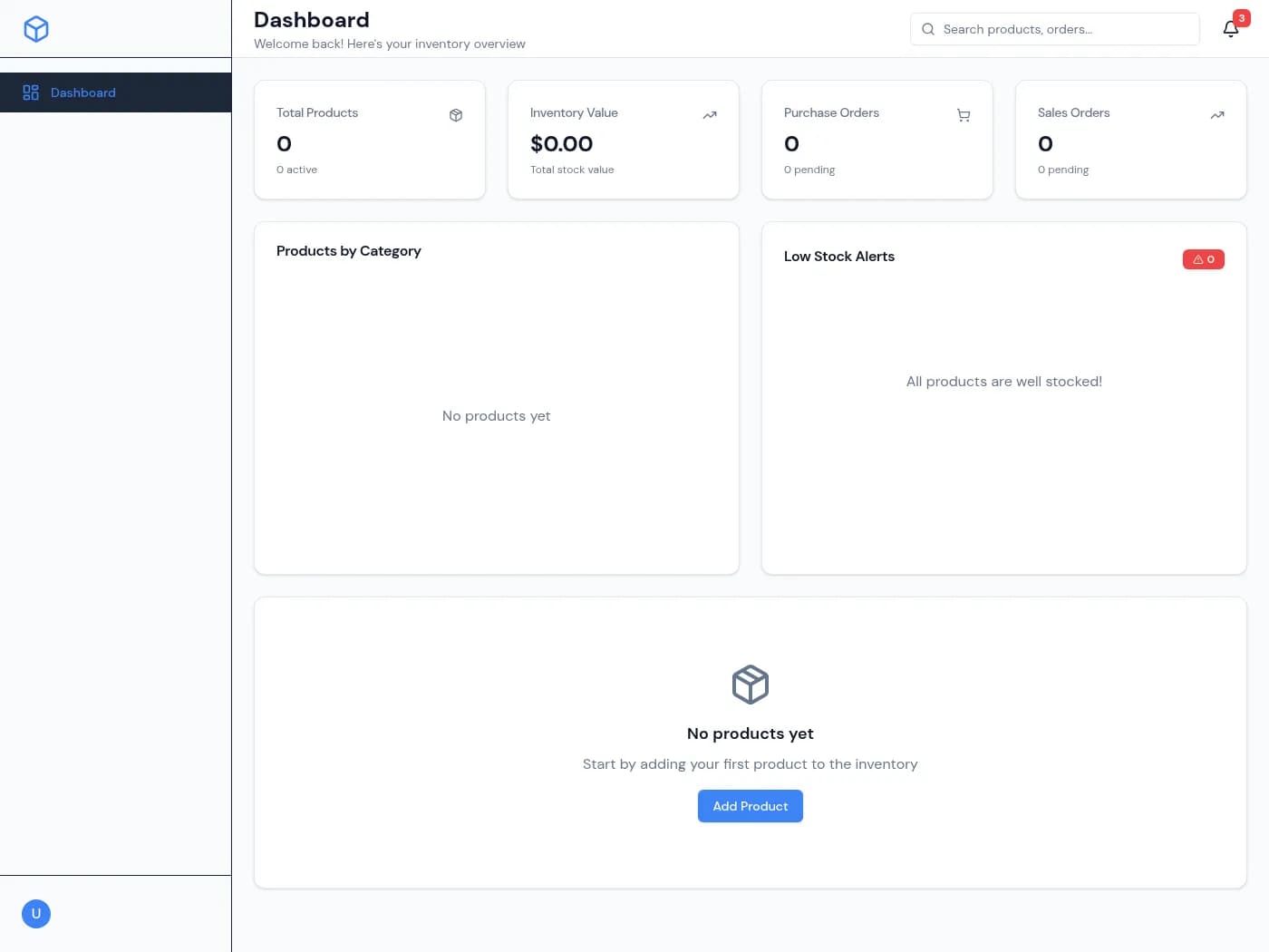 Store Inventory Manager Webapp