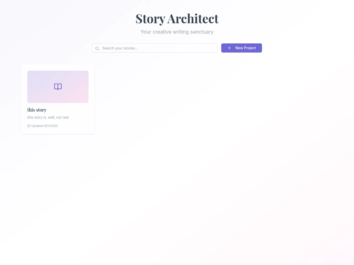 Story Architect: All-in-One Writing & Worldbuilding Studio