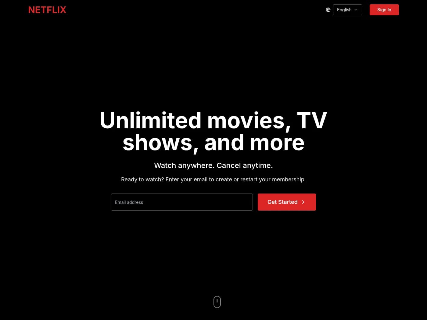 StreamFlix: Netflix.com Clone