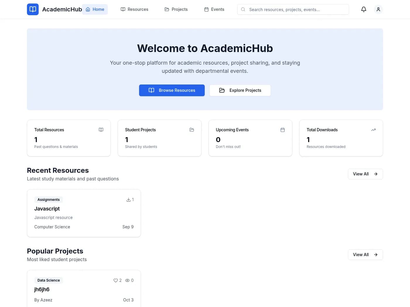 AcademicHub