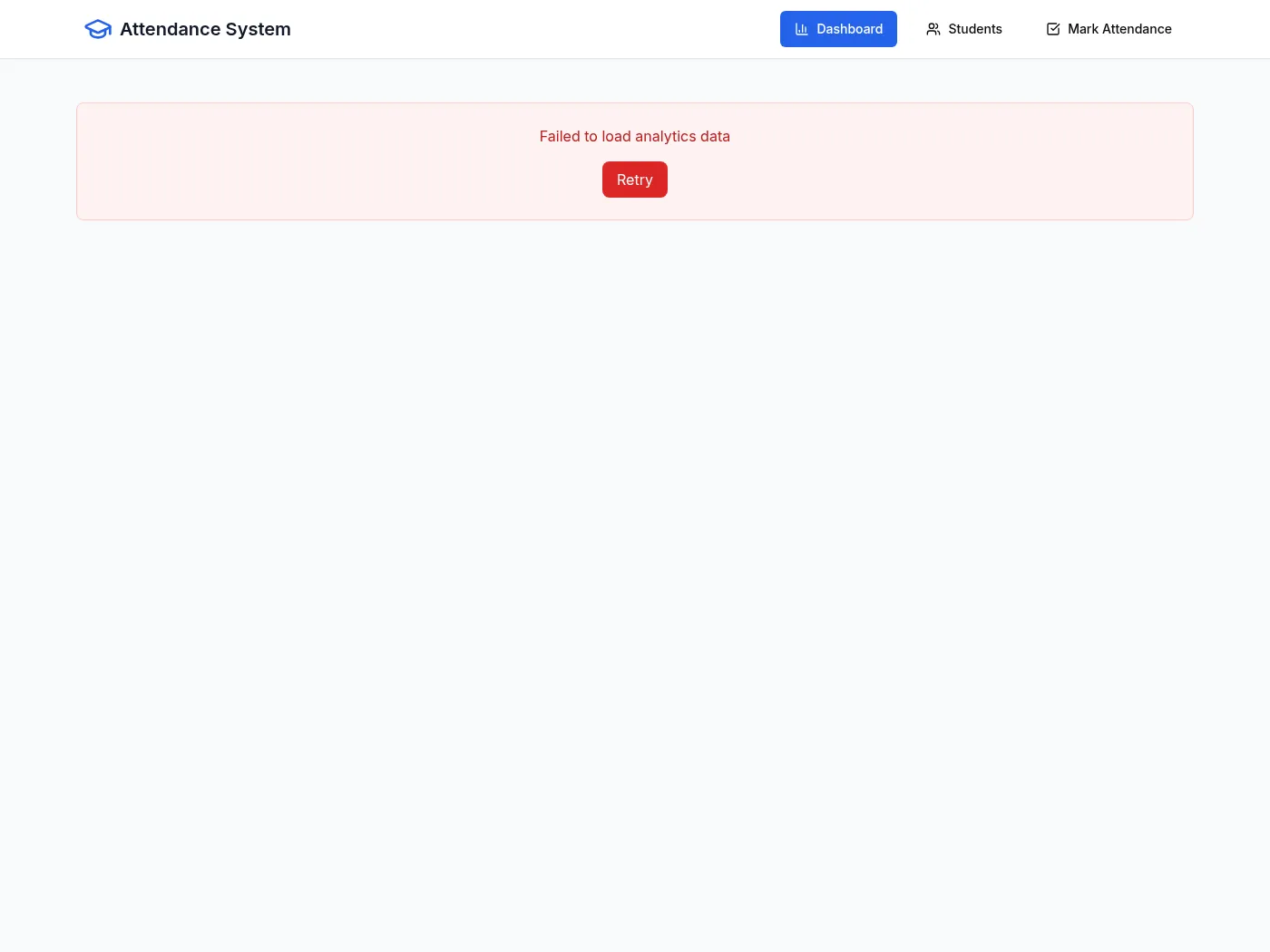 Student Attendance Monitoring and Analytics System (No Database)