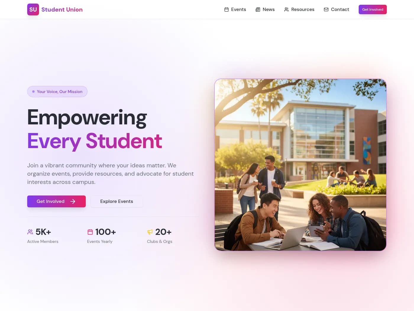Student Union Portal