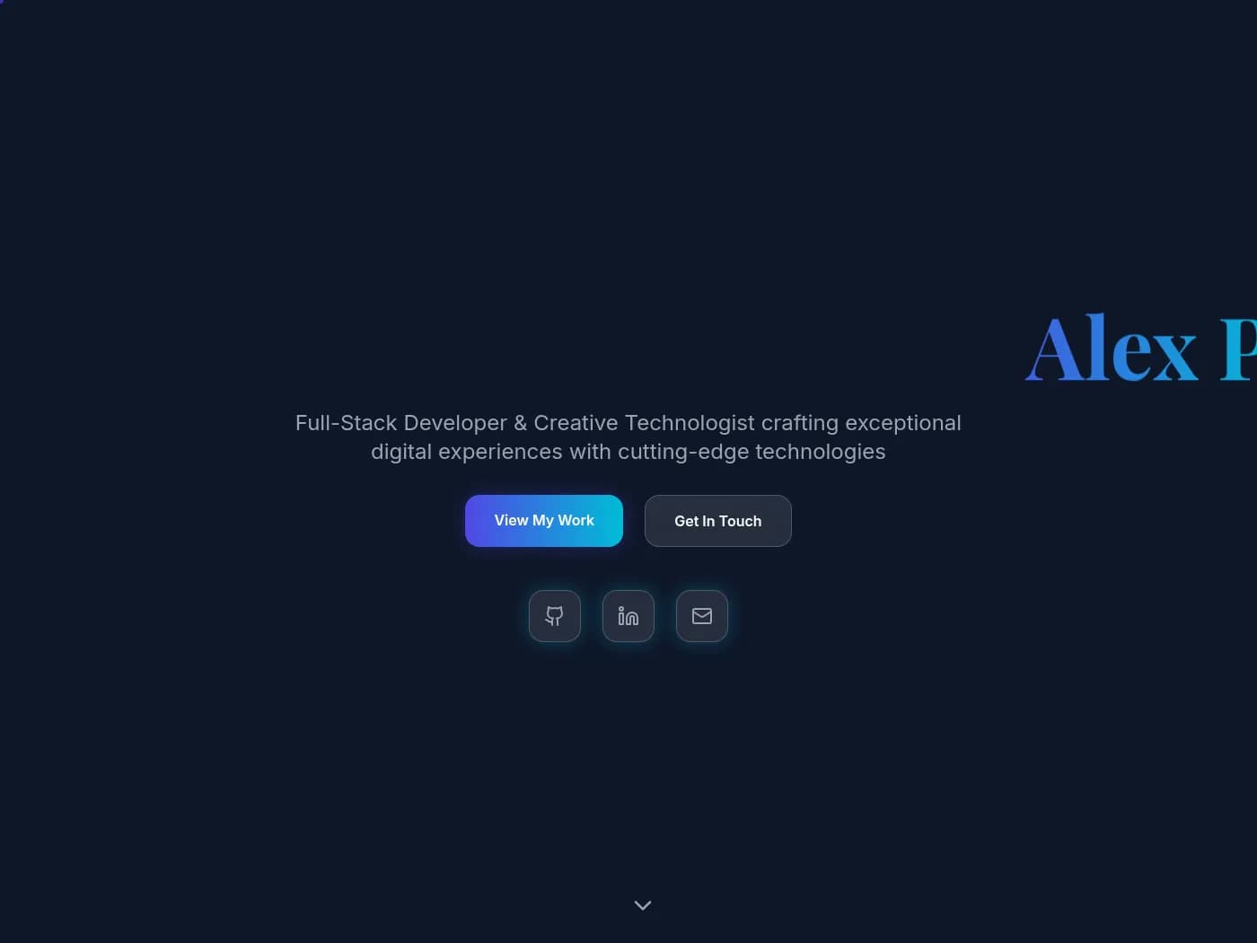 Stunning 3D Animated Portfolio with Automated Contact Management