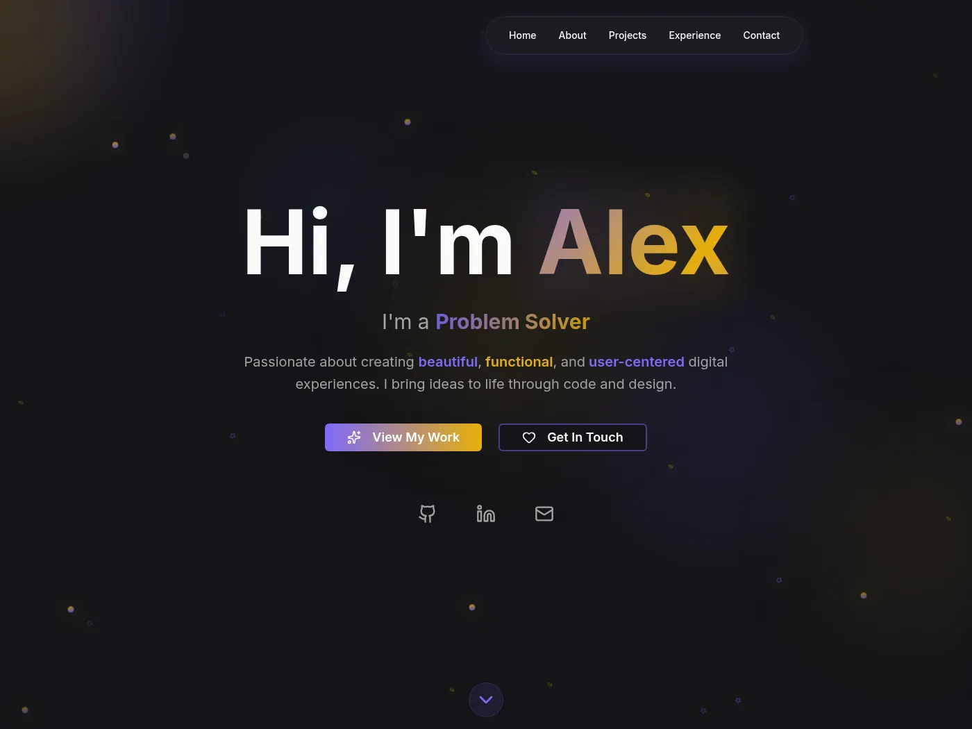 Stunning Personal Portfolio Showcase