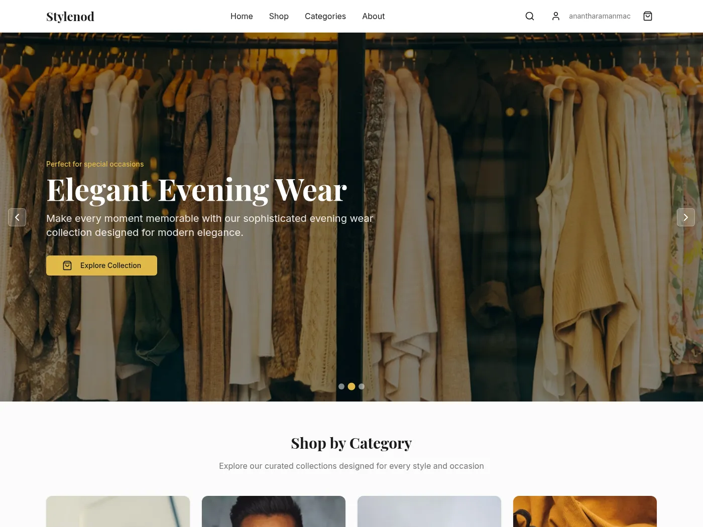 Stylenod Fashion E-commerce Platform