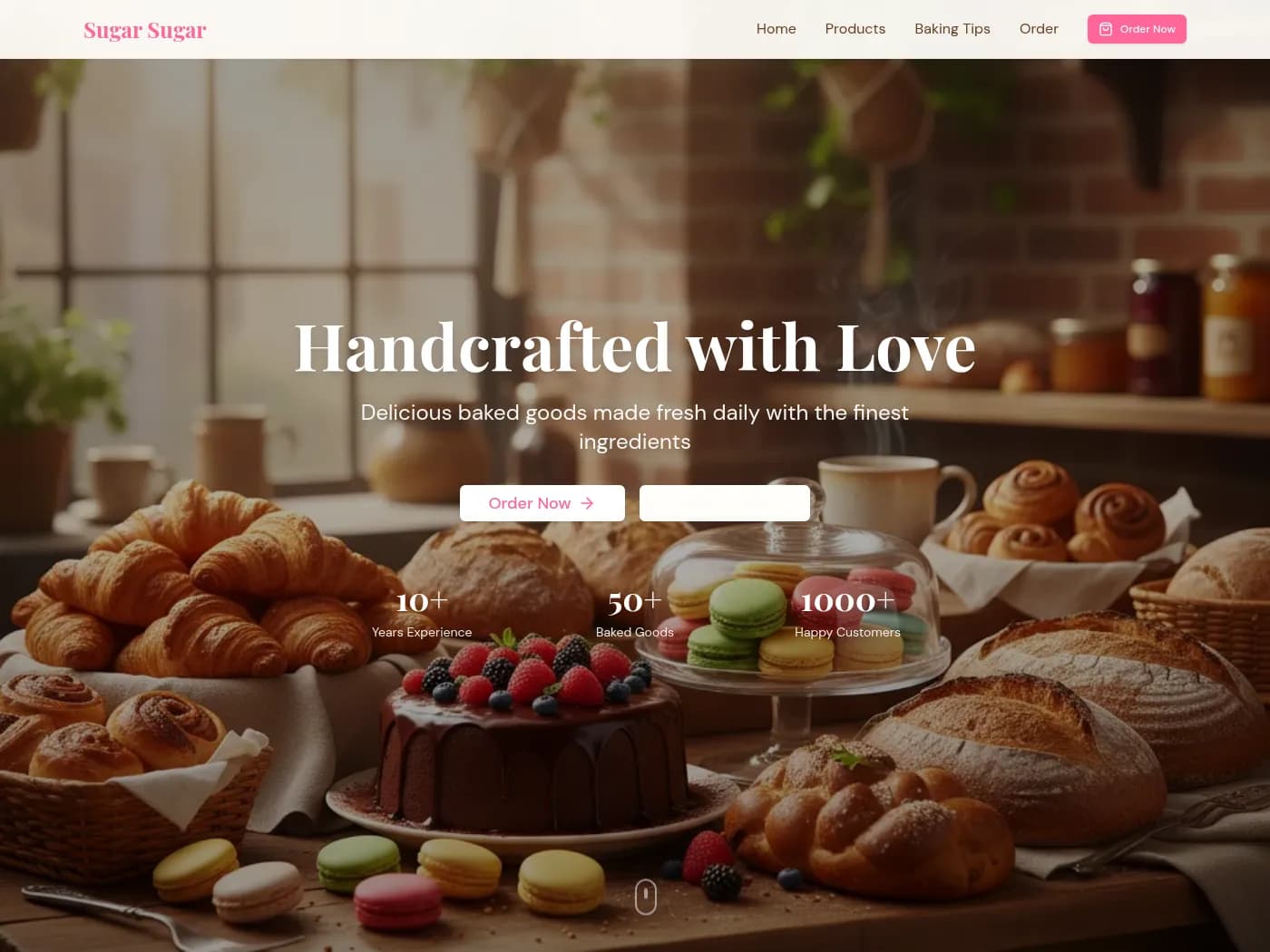 Sugar Sugar Baking Website