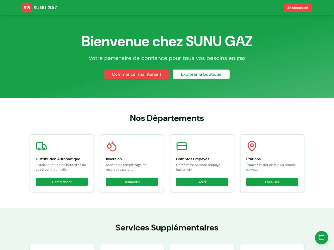 SUNU GAZ Platform