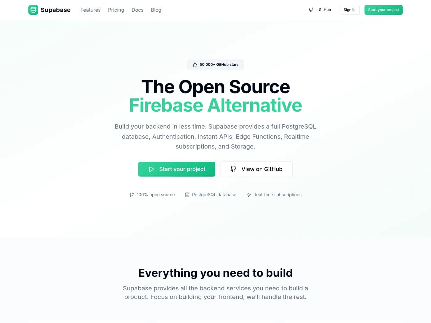 Supabase: Open Source Firebase Alternative with PostgreSQL Backend