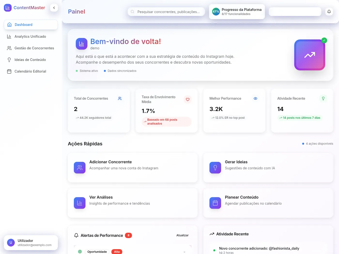 Super-App: Content Planning & Benchmarking Platform